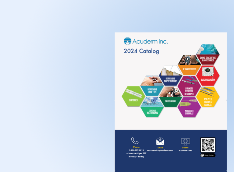 Download Catalogs, Manuals, Product Info - Acuderm